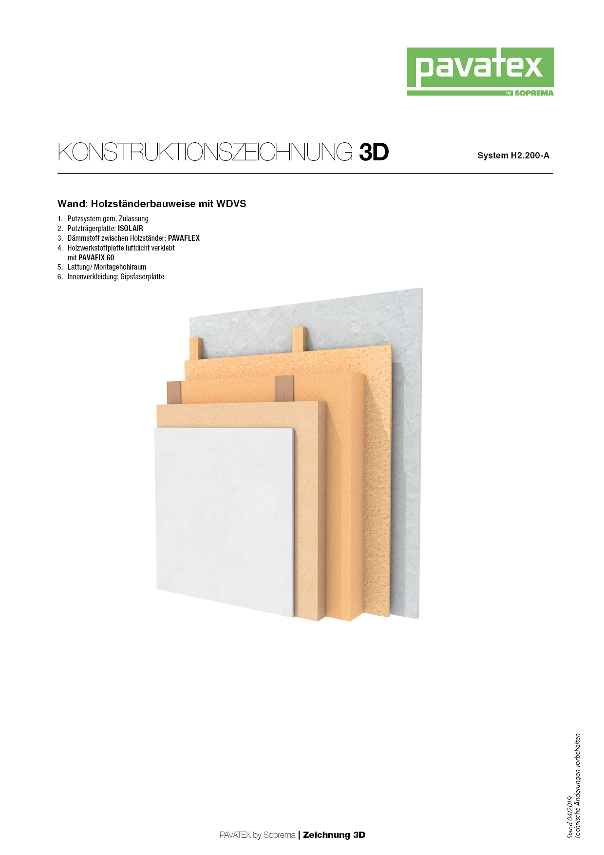 PAVATEX Systemfinder Details - PAVATEX